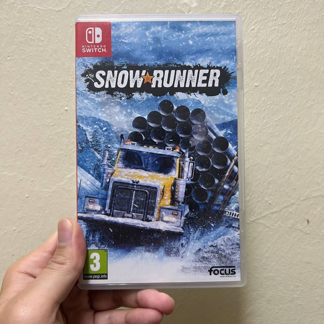 Snowrunner Used Nintendo Switch, Video Gaming, Video Games, Nintendo on ...