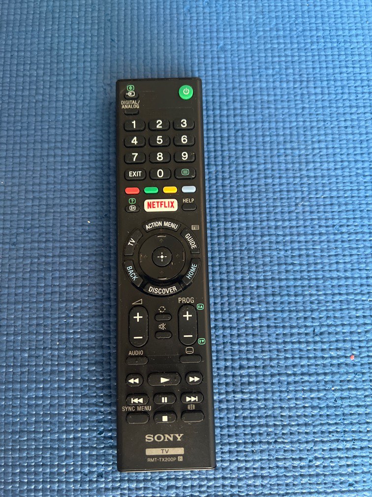 Sony remote control TX200P, TV & Home Appliances, TV & Entertainment ...