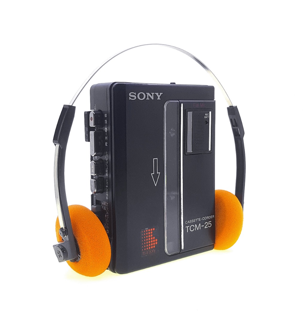 Sony Walkman TCM-25 Cassette Player/Recorder In Excellent Working ...