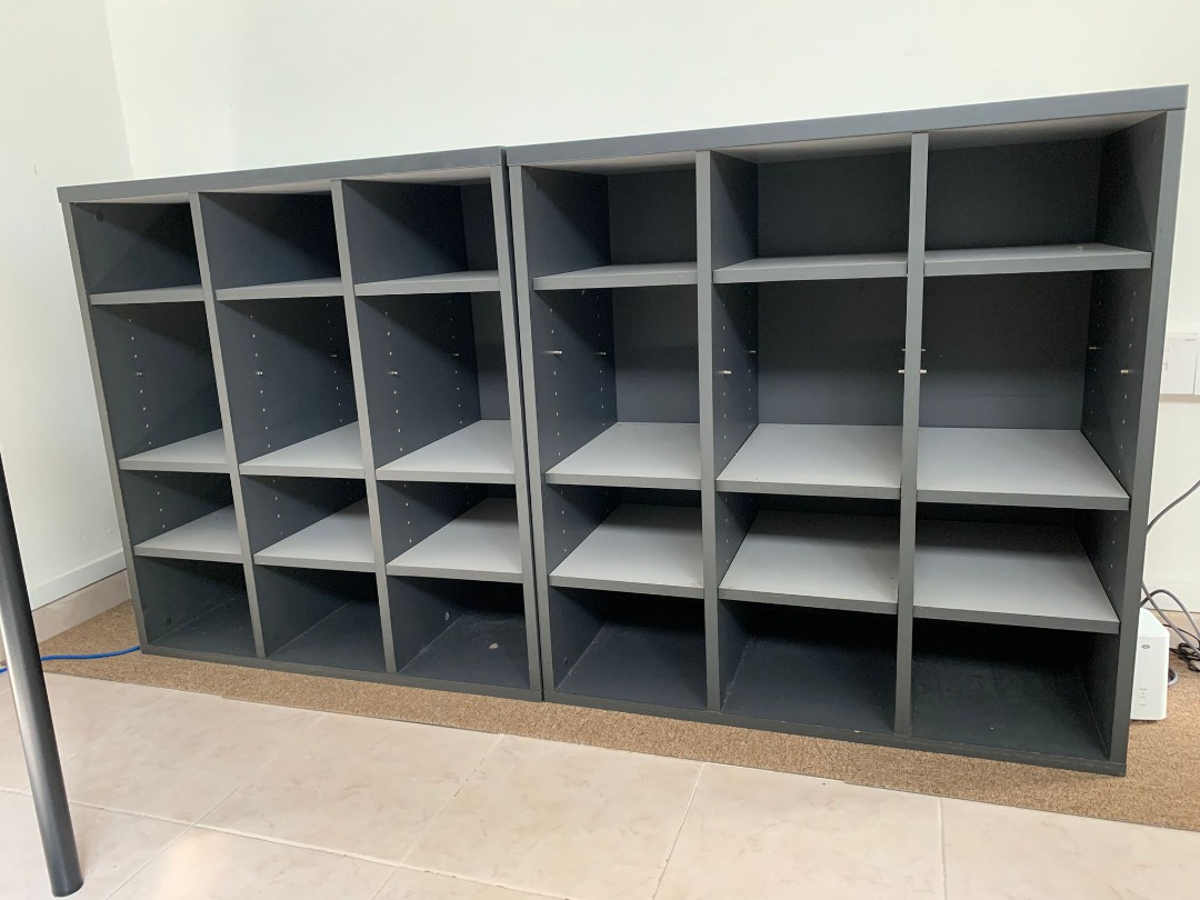 Stationery & File Storage Cabinet (Set of 2), Furniture & Home Living ...