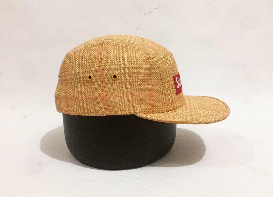 Supreme Mod Plaid Camp Cap S/S15, Men's Fashion, Watches & Accessories ...