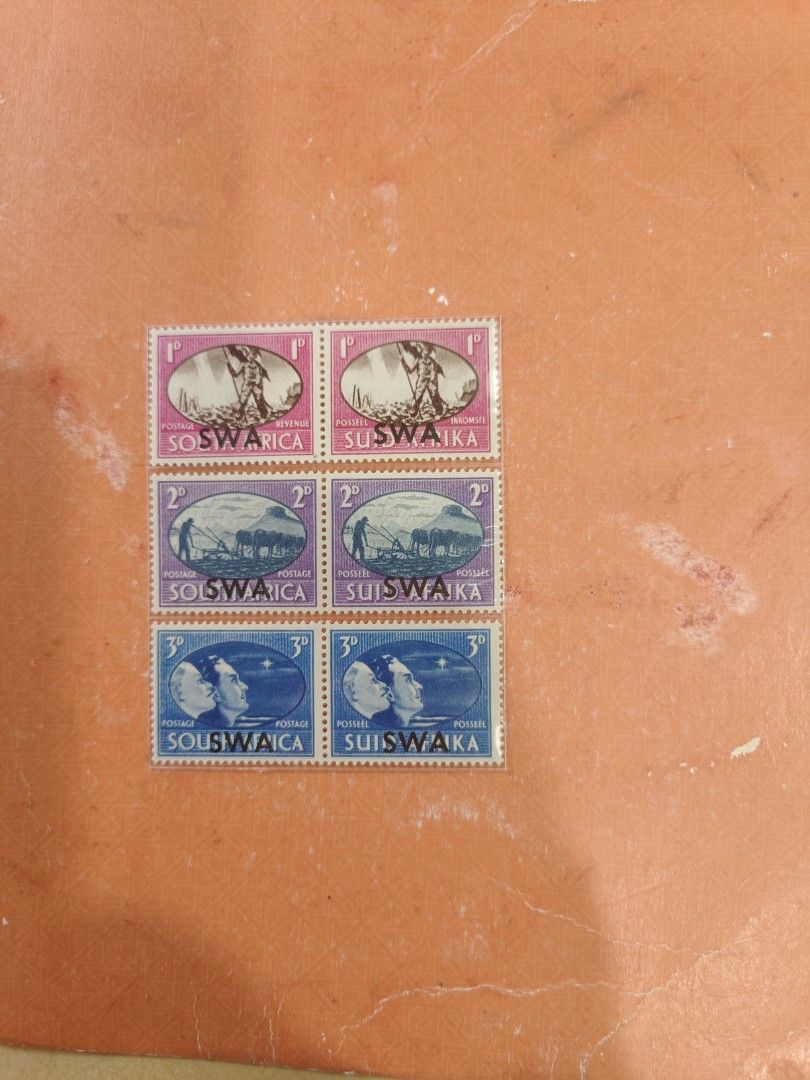 SWA stamps Posseel Inkomste, Hobbies & Toys, Memorabilia & Collectibles ...