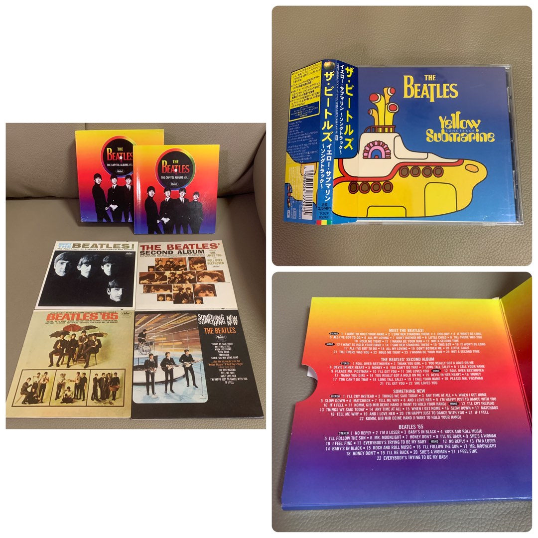 The Beatles/yellow submarine soundtrack日版/the capitol albums vol.1 4CD ...