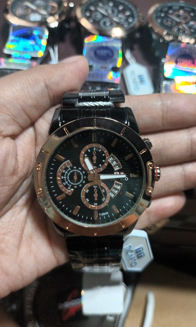 TICARTO BIG MEN WATCH, Luxury, Watches on Carousell