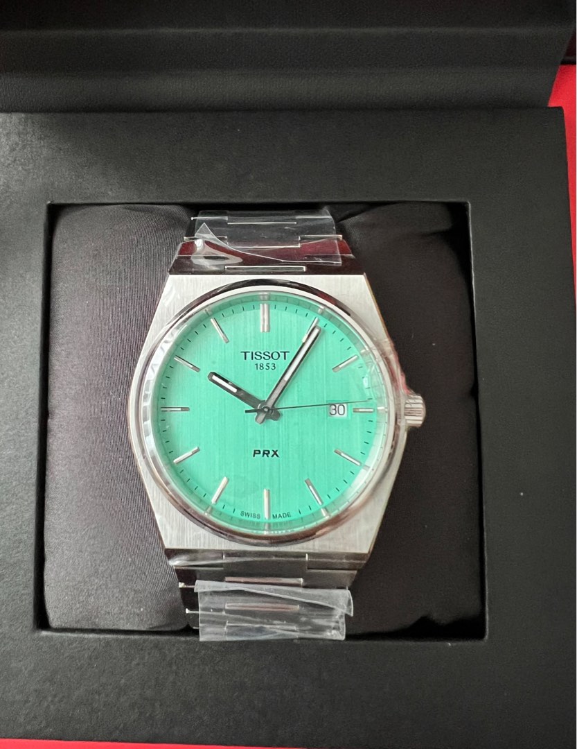 [Free Courier!] Brand New Tissot PRX Mint Tiffany Green Blue 40mm not ...
