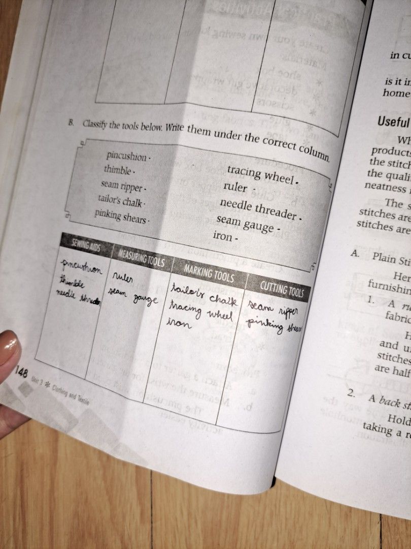 TLE Grade 7 Phoenix (Grade 7 book, Technology and Livelihood Education ...