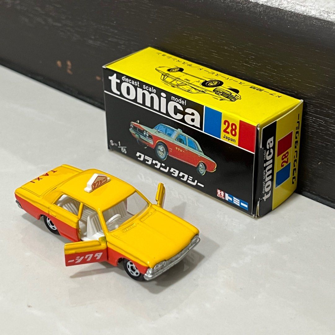 Tomica Reprinted #28 Crown Taxi, Hobbies & Toys, Toys & Games on Carousell