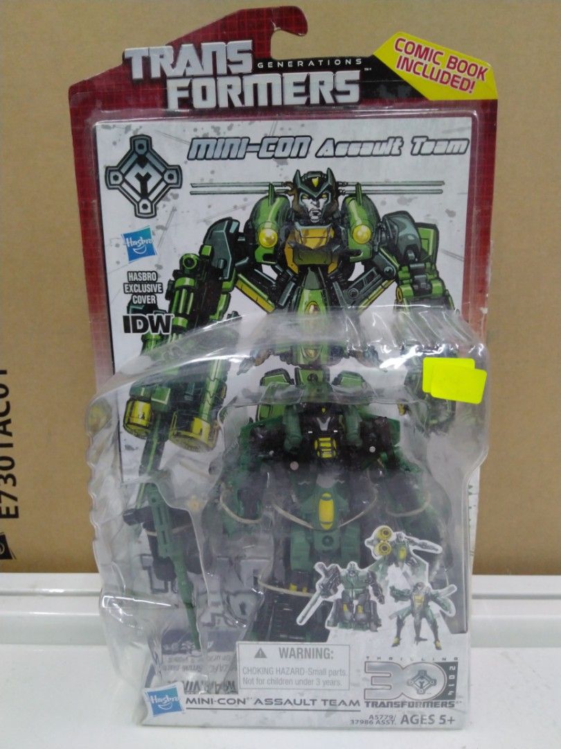 Transformers Generation IDW Mini-con Assault Team, Hobbies & Toys, Toys ...
