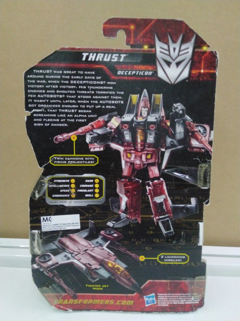Transformers Generations Thrust, Hobbies & Toys, Toys & Games on Carousell