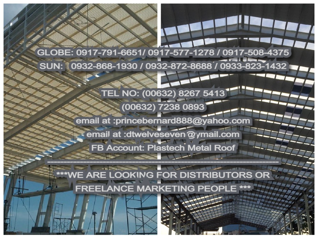 TRANSLUCENT SKYLIGHT CLEAR ROOF UPVC on Carousell