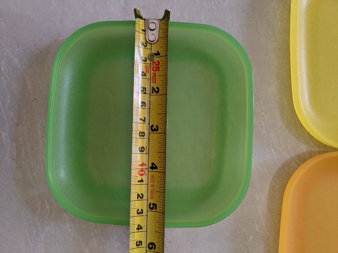 Tupperware square small plate, Furniture & Home Living, Kitchenware ...