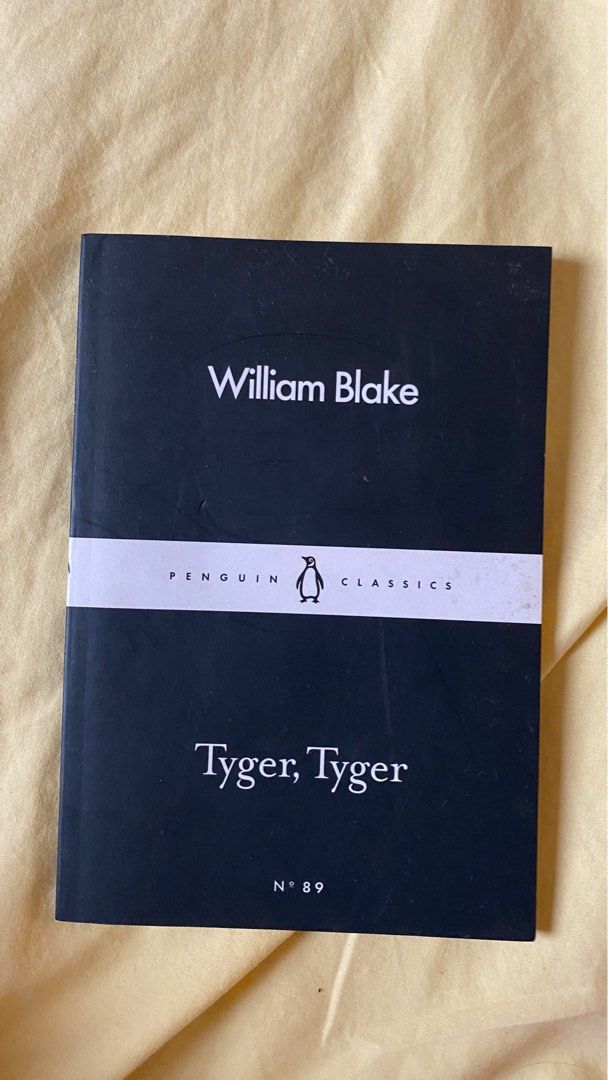 Tyger, Tyger by William Blake, Hobbies & Toys, Books & Magazines ...