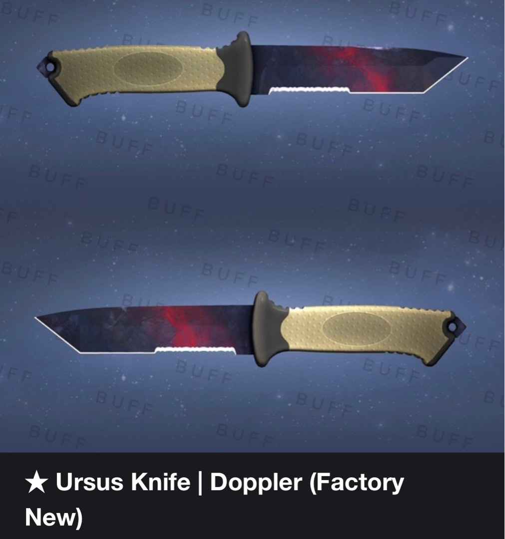 CSGO Ursus Knife Doppler Phase 1, Video Gaming, Gaming Accessories, In ...