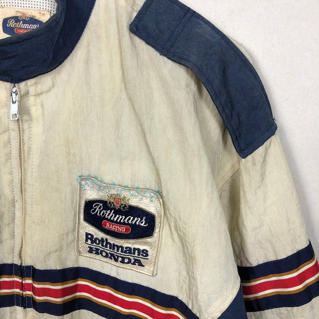 Vintage 80s Honda Rothmans Jacket, Men's Fashion, Coats, Jackets and ...