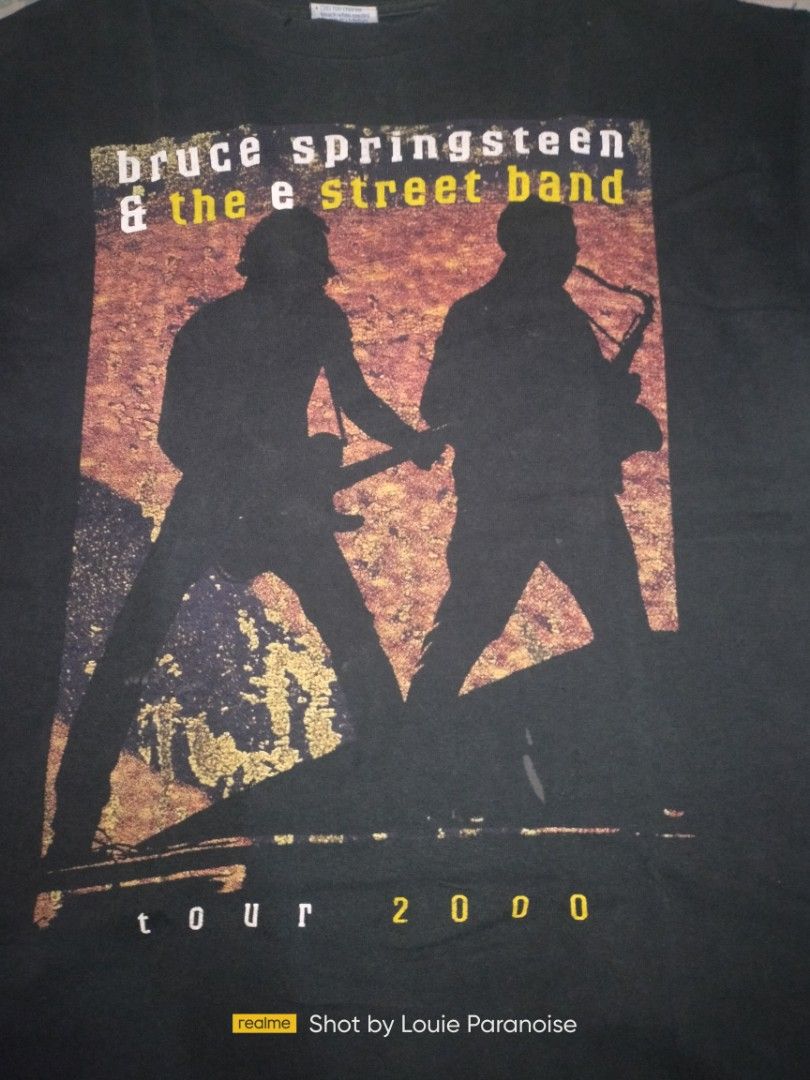 Vintage Bruce Springsteen Shirt 00, Men's Fashion, Tops & Sets, Tshirts ...