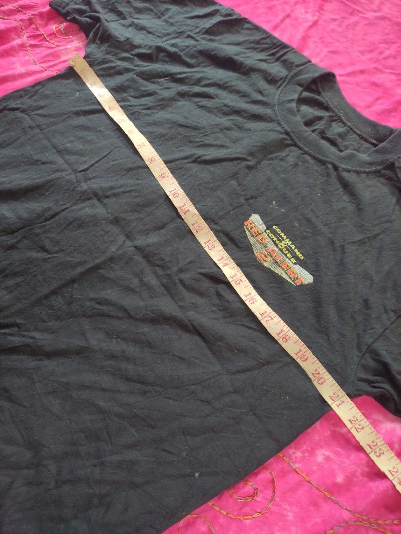 VINTAGE RED ALERT 2 GAMING SHIRT, Men's Fashion, Tops & Sets, Tshirts ...