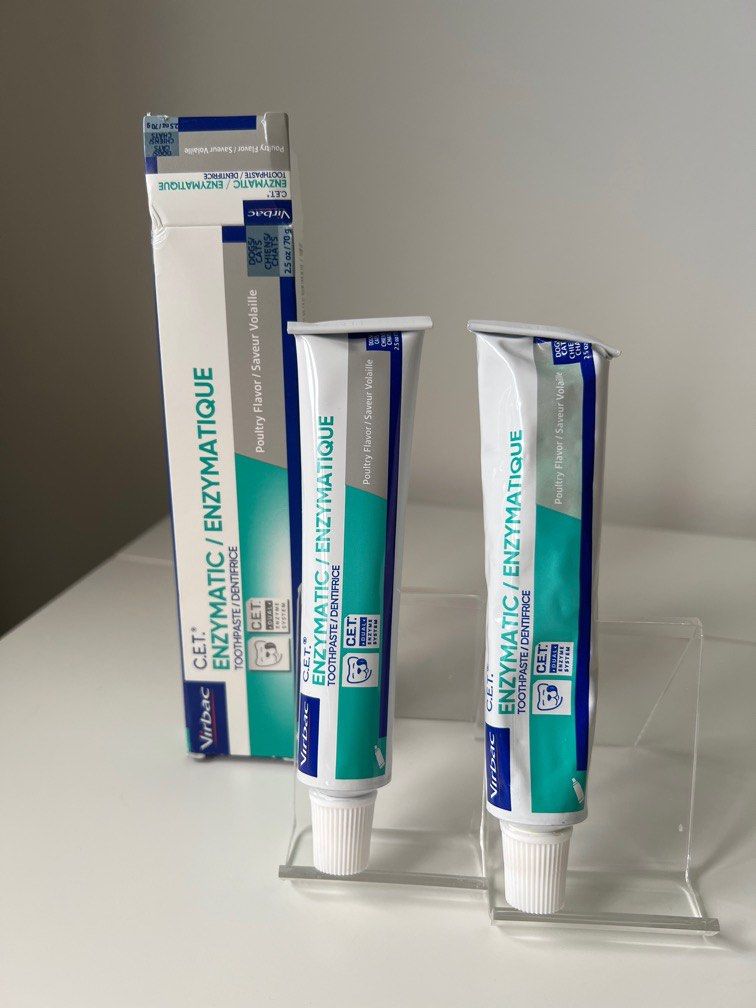 Virbac CET Enzymatic Toothpaste 70g, Pet Supplies, Health & Grooming on ...