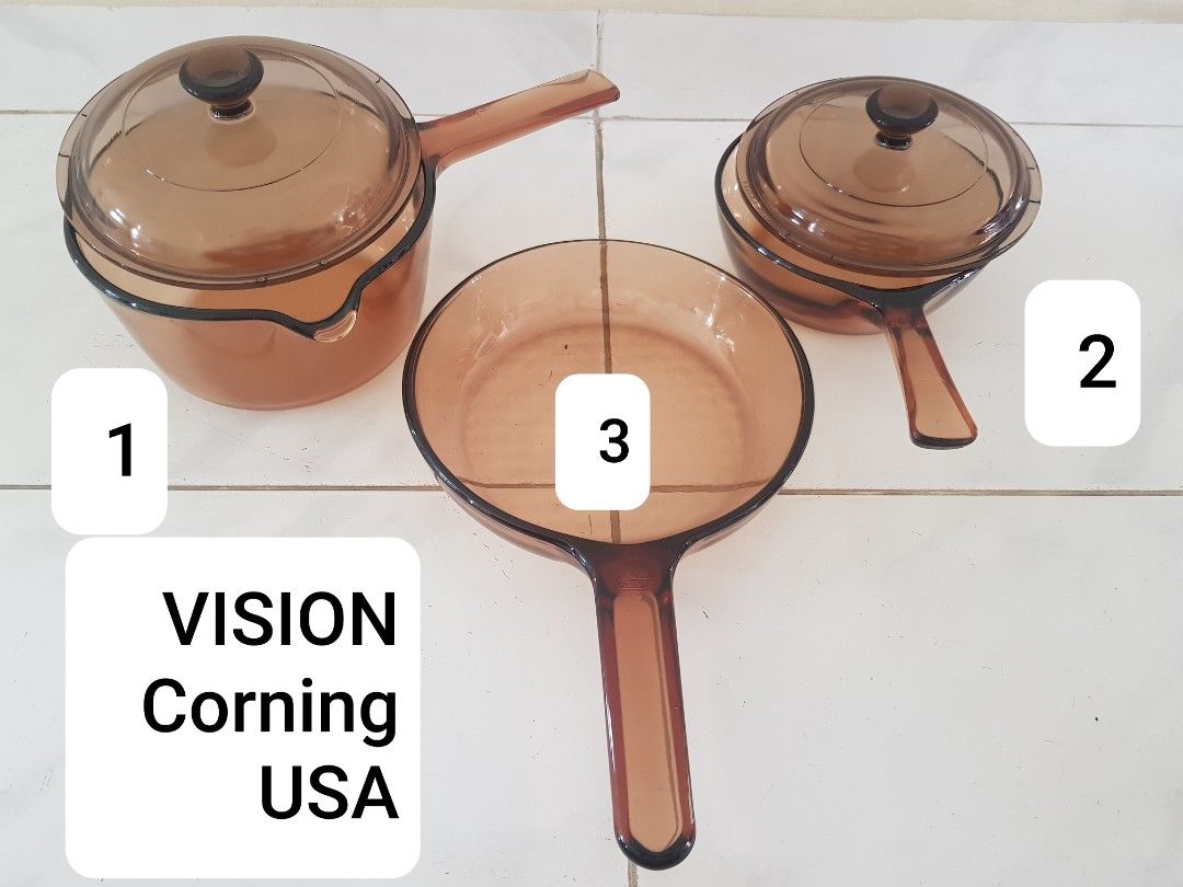 VISION Corning USA cooking wares, Furniture & Home Living, Kitchenware ...