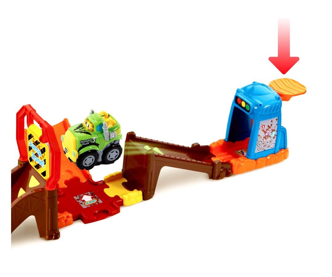 VTech Smart Wheel Monster Truck Rally, Babies & Kids, Infant Playtime ...
