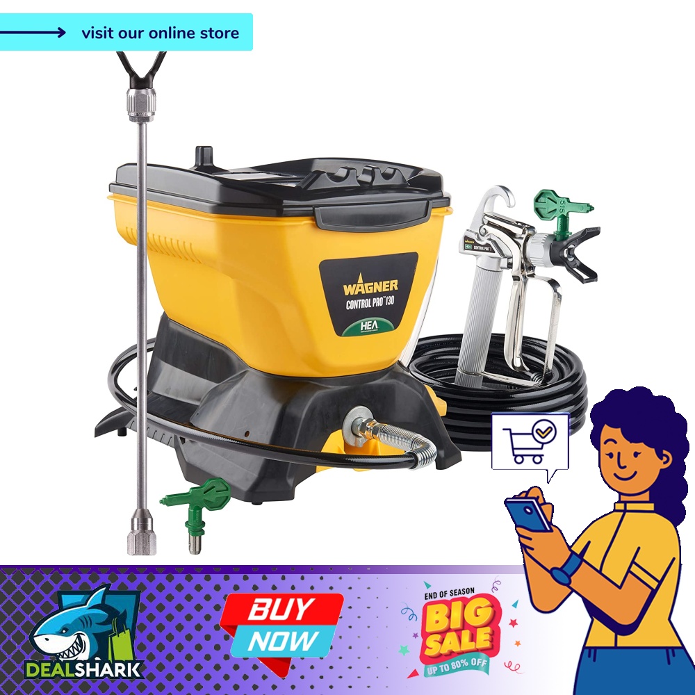 Wagner Spraytech 2422951 Control Pro 130 Paint Sprayer Kit, High ...