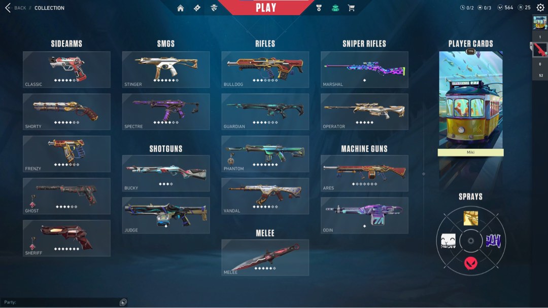 WTS 34 premium valorant account with ONI BUNDLE VCT LOCK IN KNIFE ...