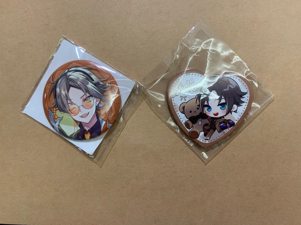 wts/lfb official nijisanji en mysta rias badges, Hobbies & Toys ...