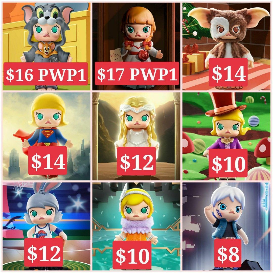 WTS: Popmart Molly x Warner Bros. 100th Anniversary // BNIF SEALED ...