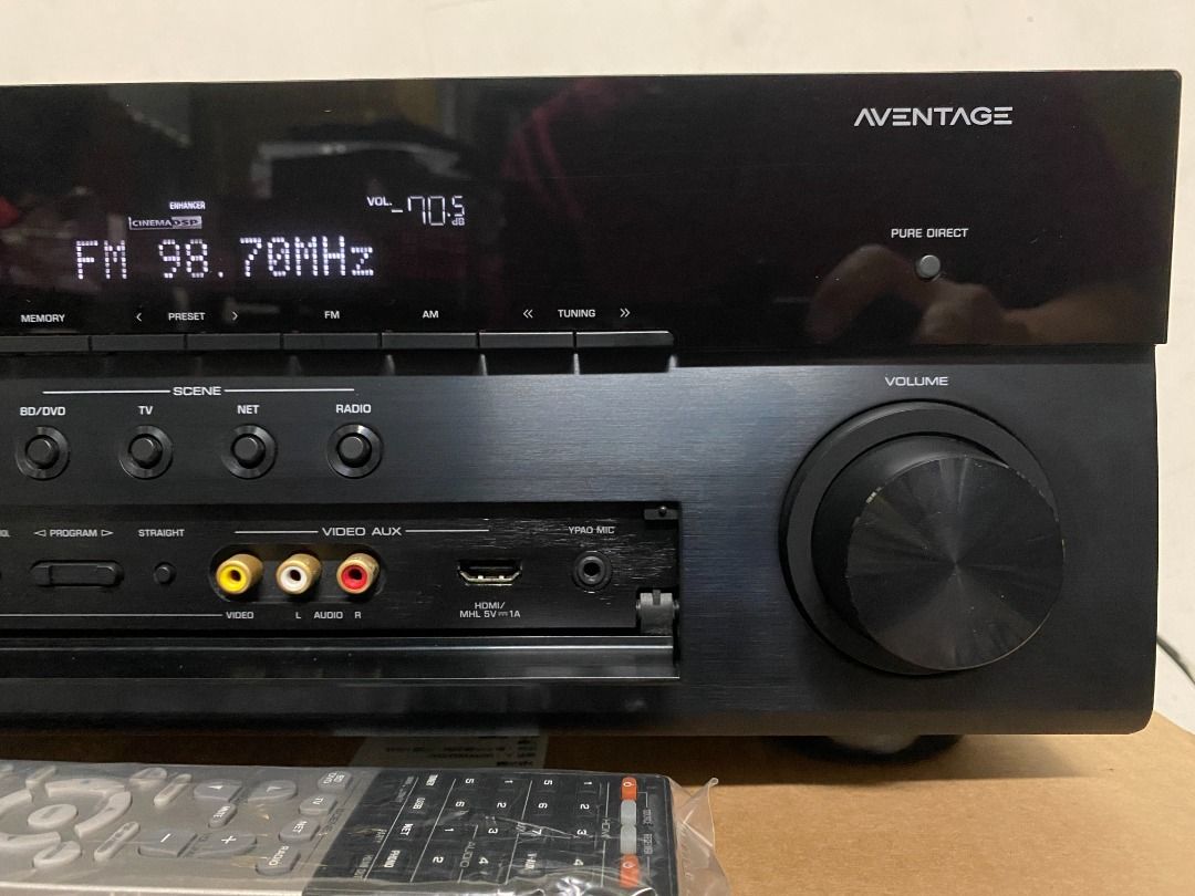 YAMAHA RX A830 收音劇院 7.2 環繞擴大機 4K 藍光 /HDMI WI-FI 有原廠遙控器, 耳機及錄音音訊設備, 音樂播放 ...