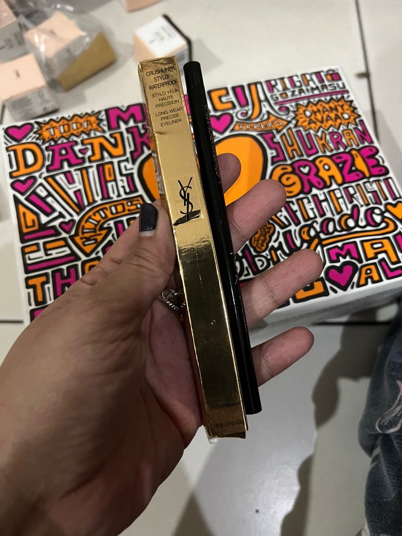 Ysl crush liner stylo waterproof fullsize Shade : noir intense Exp ...