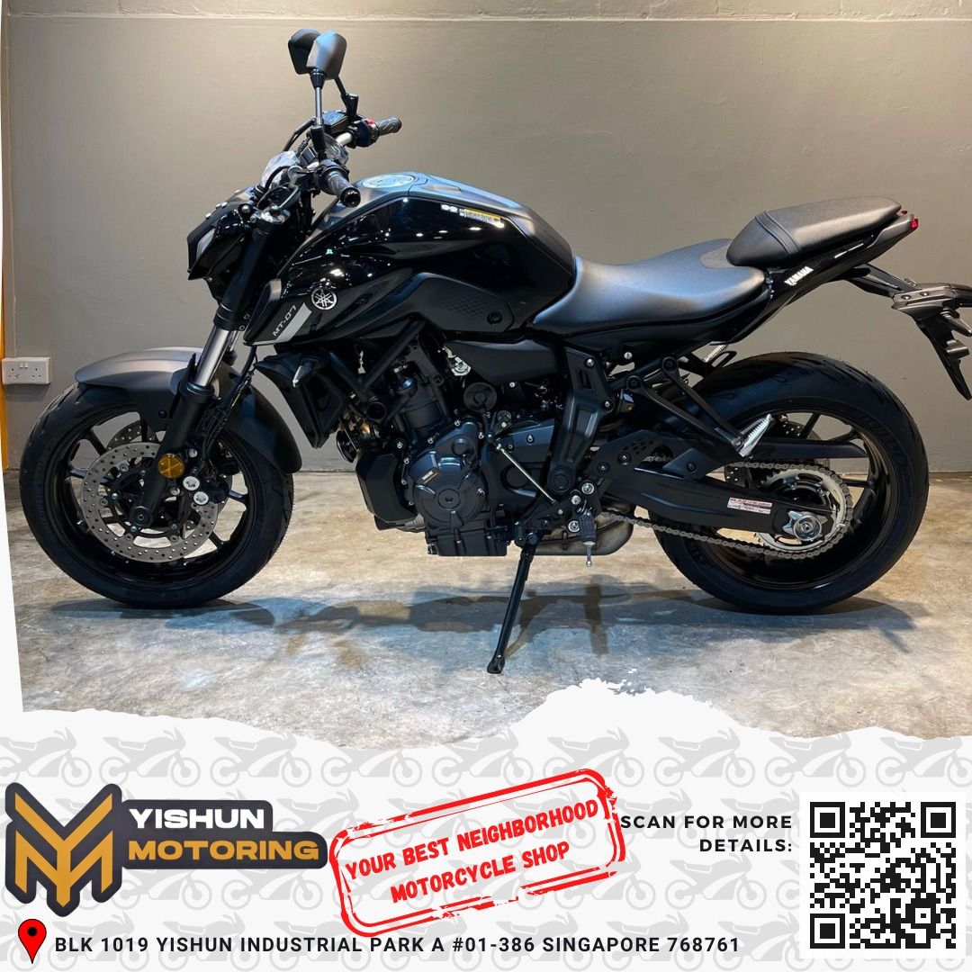 YAMAHA MT07 ( NEW YAMAHA MT 07 - AGENT UNIT ) CLASS 2 BIKE | YAMAHA ...