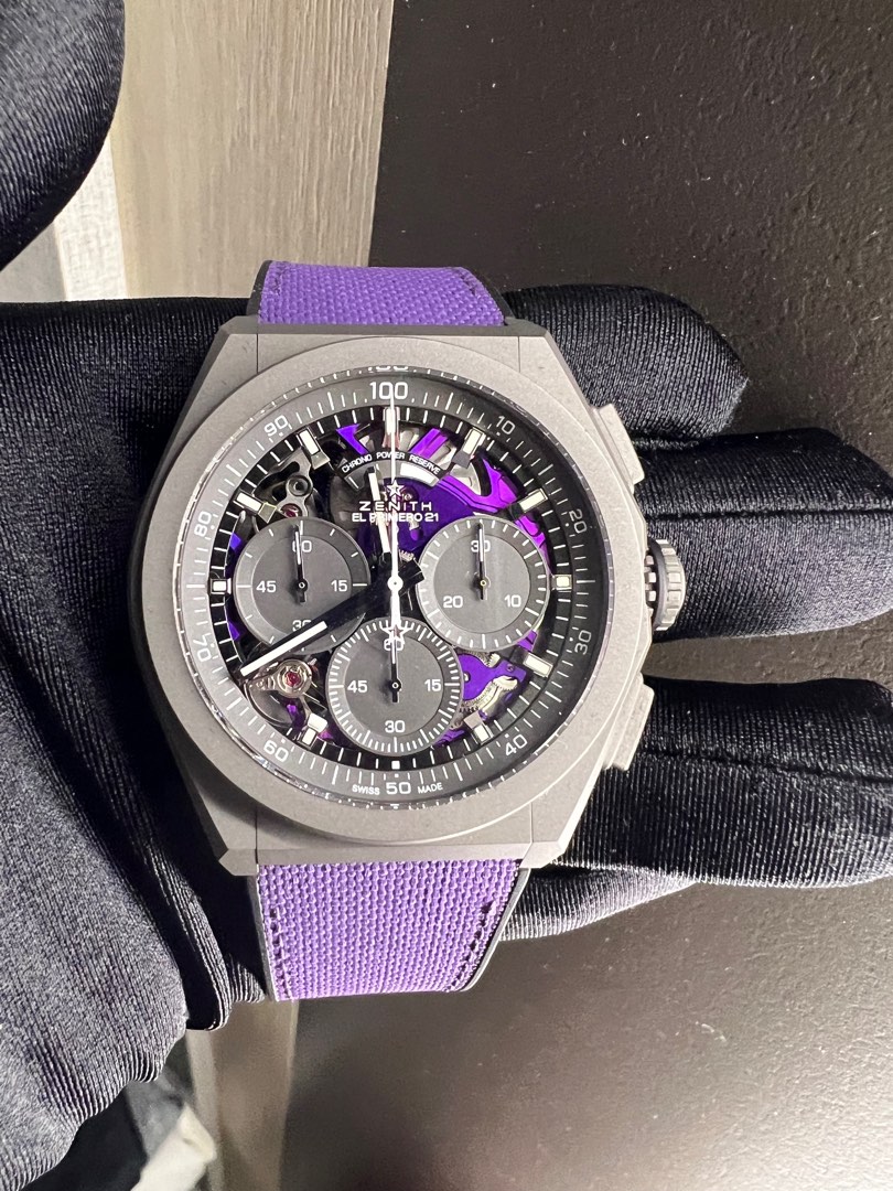 Zenith Defy 21 Ultraviolet, Luxury, Watches on Carousell
