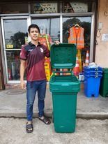 150L Rollerking Trashbin, Furniture & Home Living, Cleaning & Homecare ...