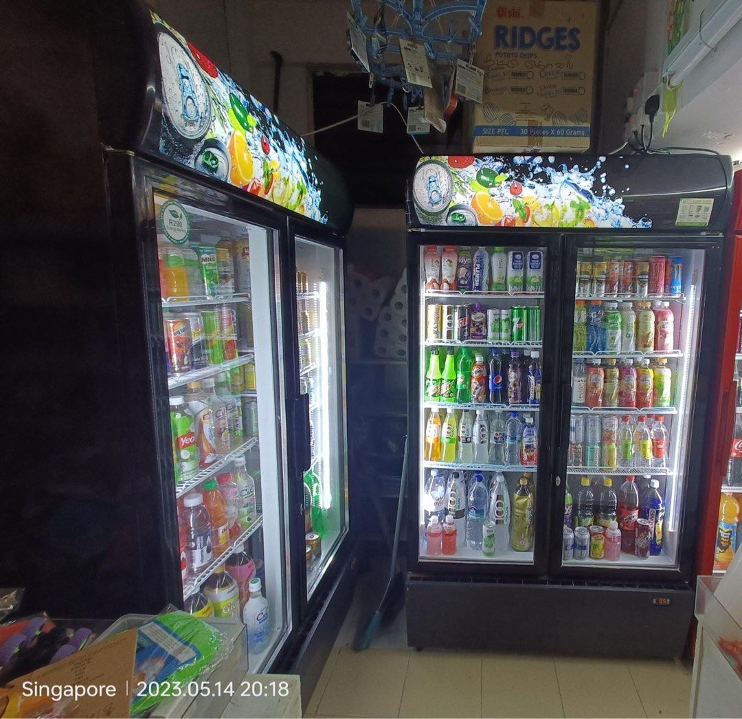 2 door Drinks chiller/Frzeer, TV & Home Appliances, Kitchen Appliances ...