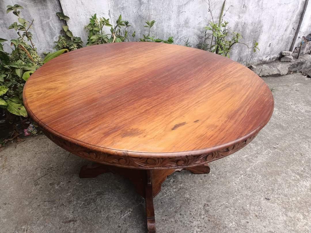 6 Seater Narra Dining Table on Carousell