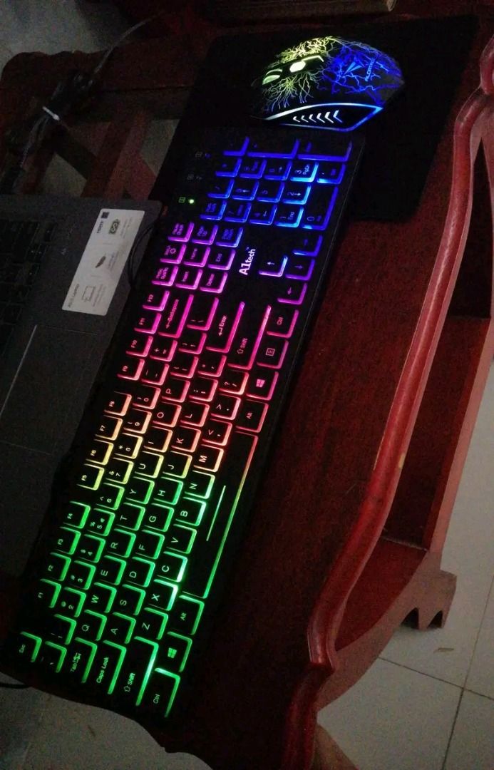 A1 Tech Keyboard and X Craft Electro Mouse on Carousell