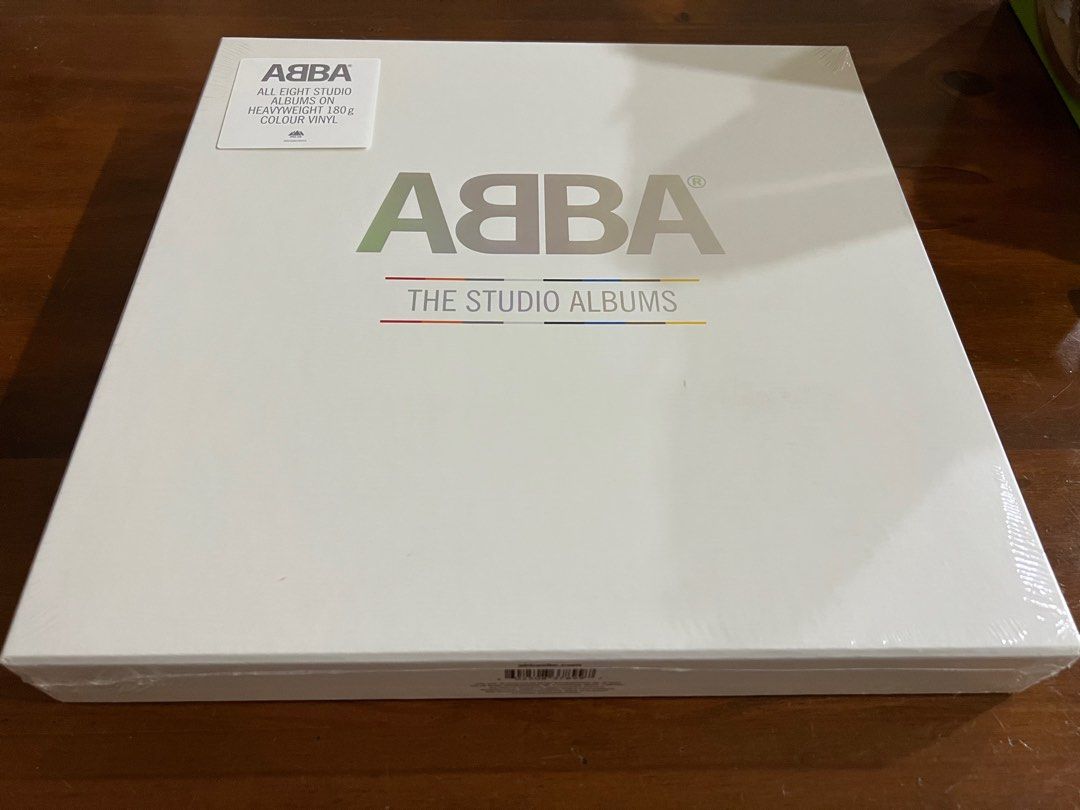 ABBA - The Studio Albums (8LP Limited Edition Coloured Vinyl Boxset ...