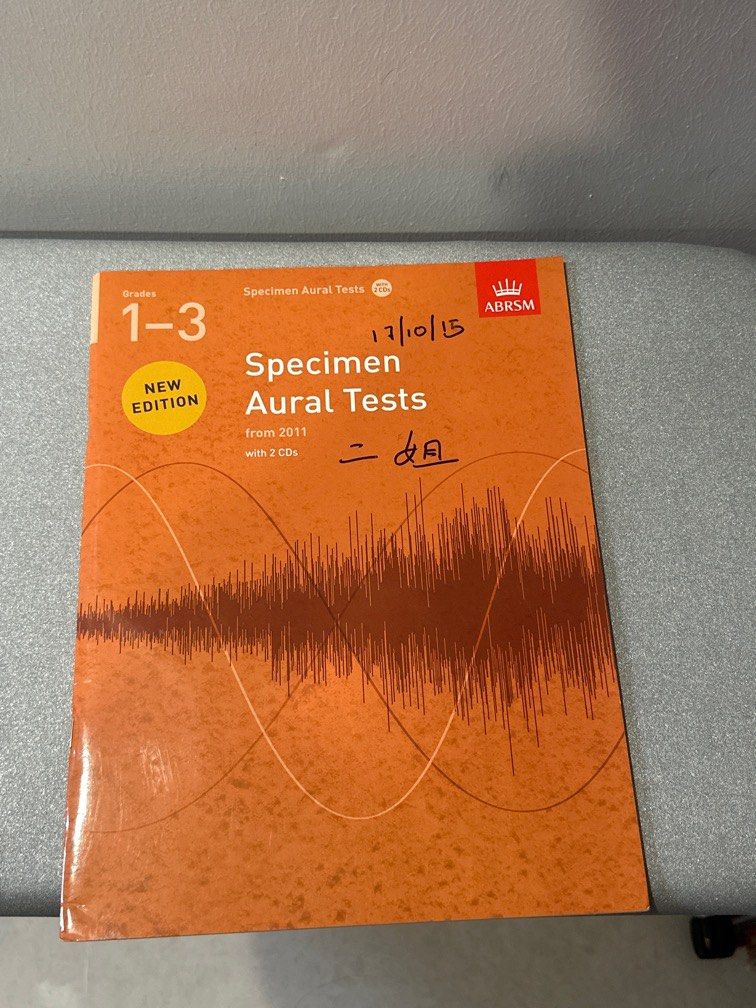 ABRSM specimen Aural Tests grade 1-3, Hobbies & Toys, Music & Media ...