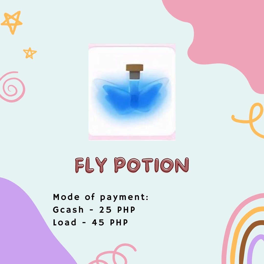 ADOPT ME FLY POTION (F POT), Video Gaming, Video Games, Others on Carousell
