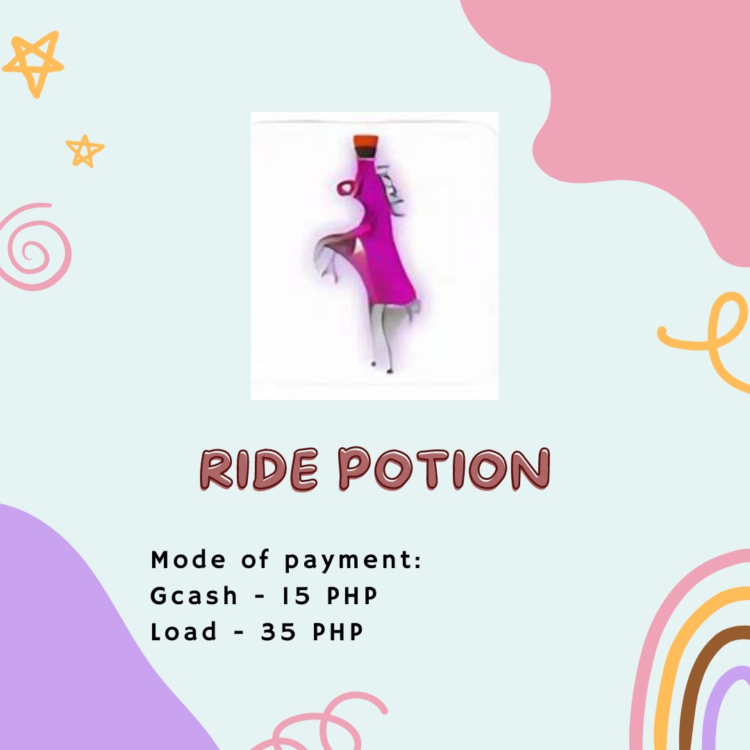 (have stocks) ADOPT ME RIDE POTION (R POT), Video Gaming, Video Games ...