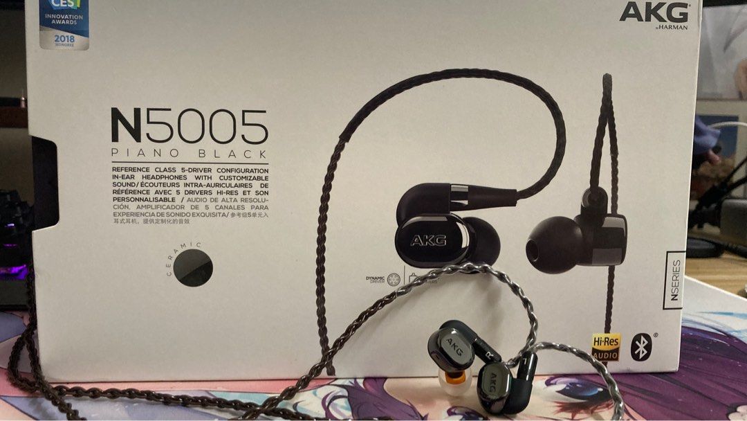 AKG n5005 旗艦耳道式耳機, 耳機及錄音音訊設備, 耳機在旋轉拍賣