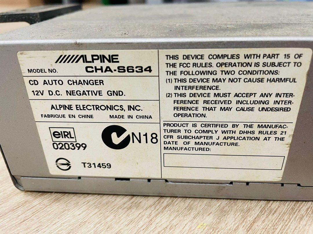 Alpine CD Changer, Car Accessories, Accessories on Carousell