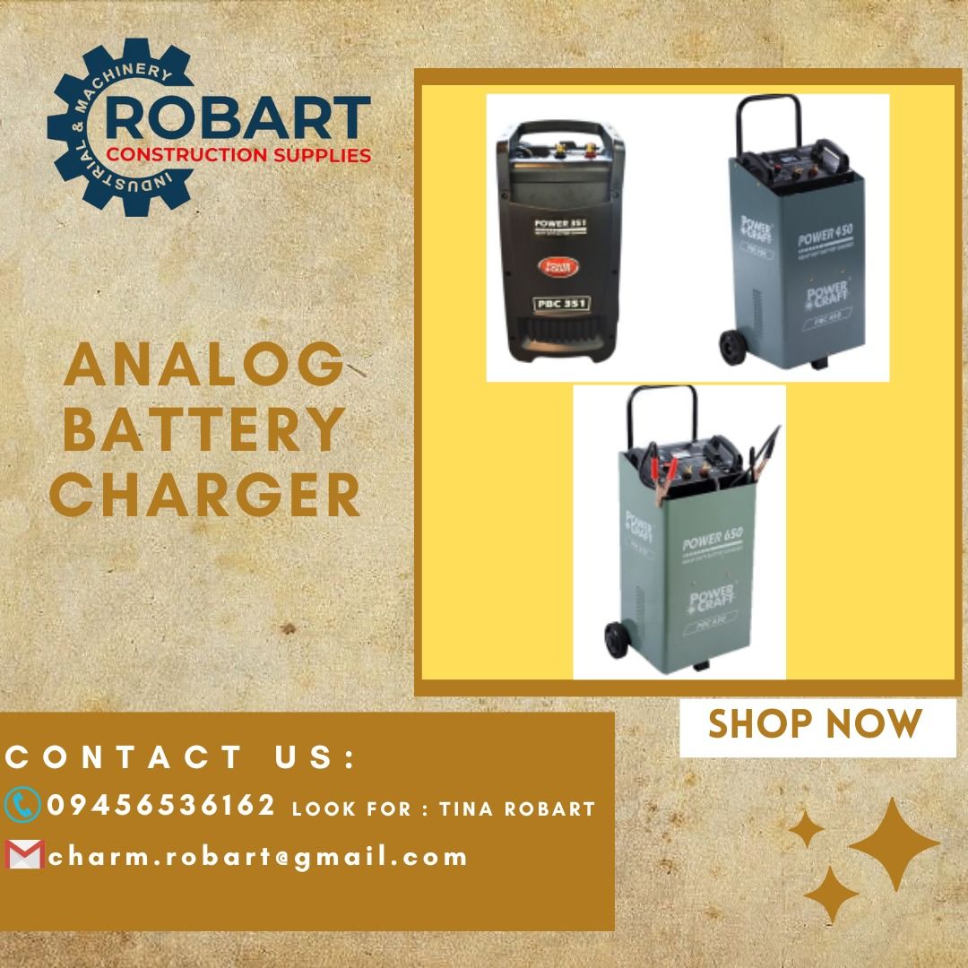 ANALOG BATTERY CHARGER on Carousell