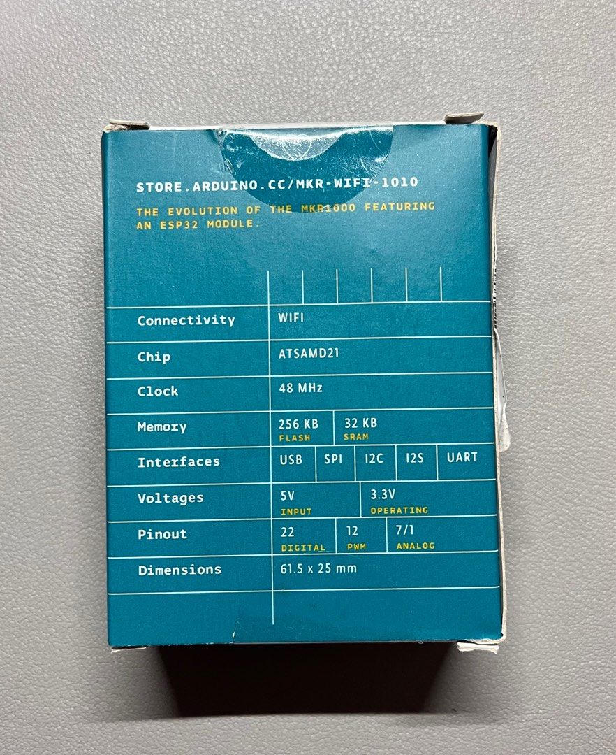 Arduino Mkr Wifi 1010 With Usb A To Micro Cable Computers And Tech