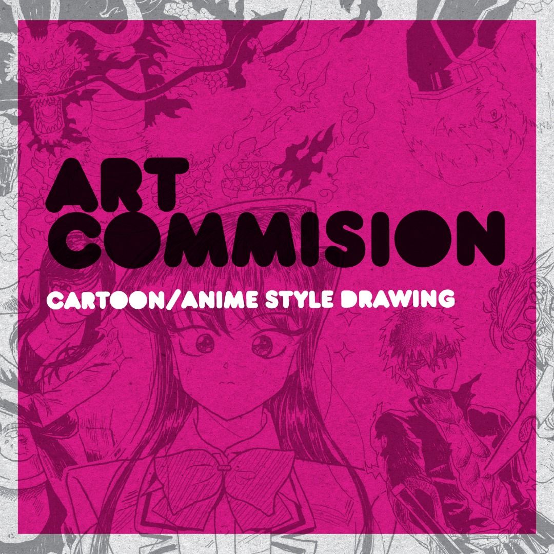 Art Commission (Cartoon / Anime style Portait), Hobbies & Toys ...