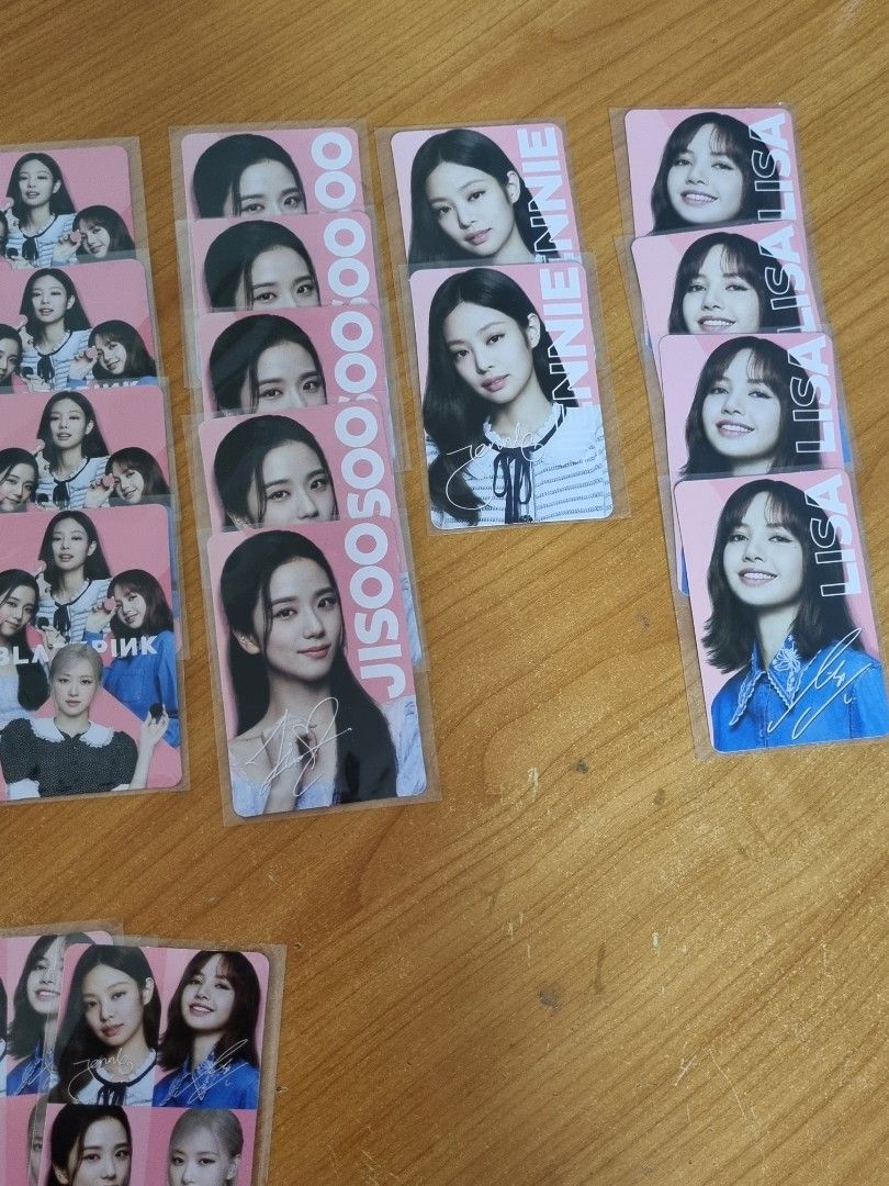 Authentic New Opened Blackpink X Oreo Card Photocards Picture ...
