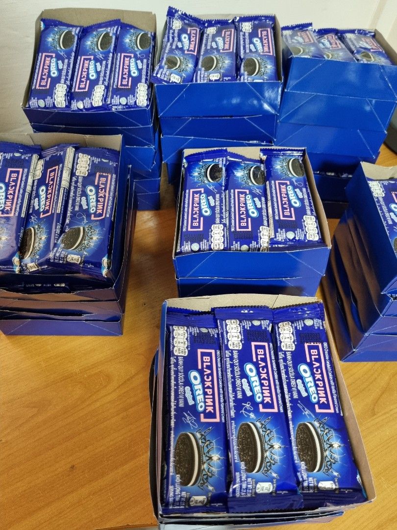 Authentic New Opened Blackpink X Oreo Card Photocards Picture ...