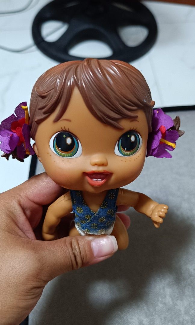 Baby Alive Crib Life Friendship Doll - Hailey Hula, Hobbies & Toys ...