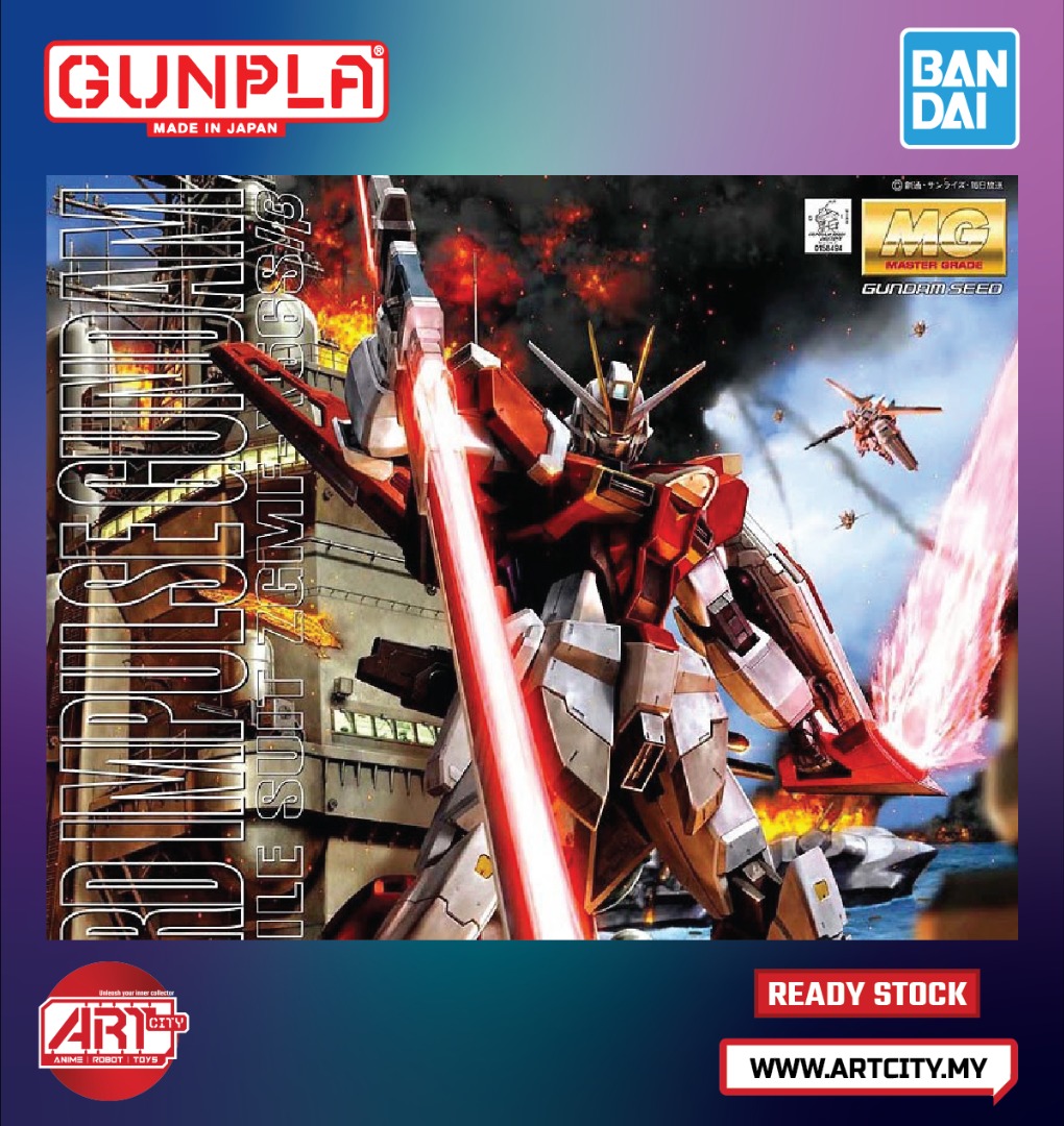 Bandai - MG Sword Impulse Gundam - 1/100 Scale, Hobbies & Toys, Toys ...