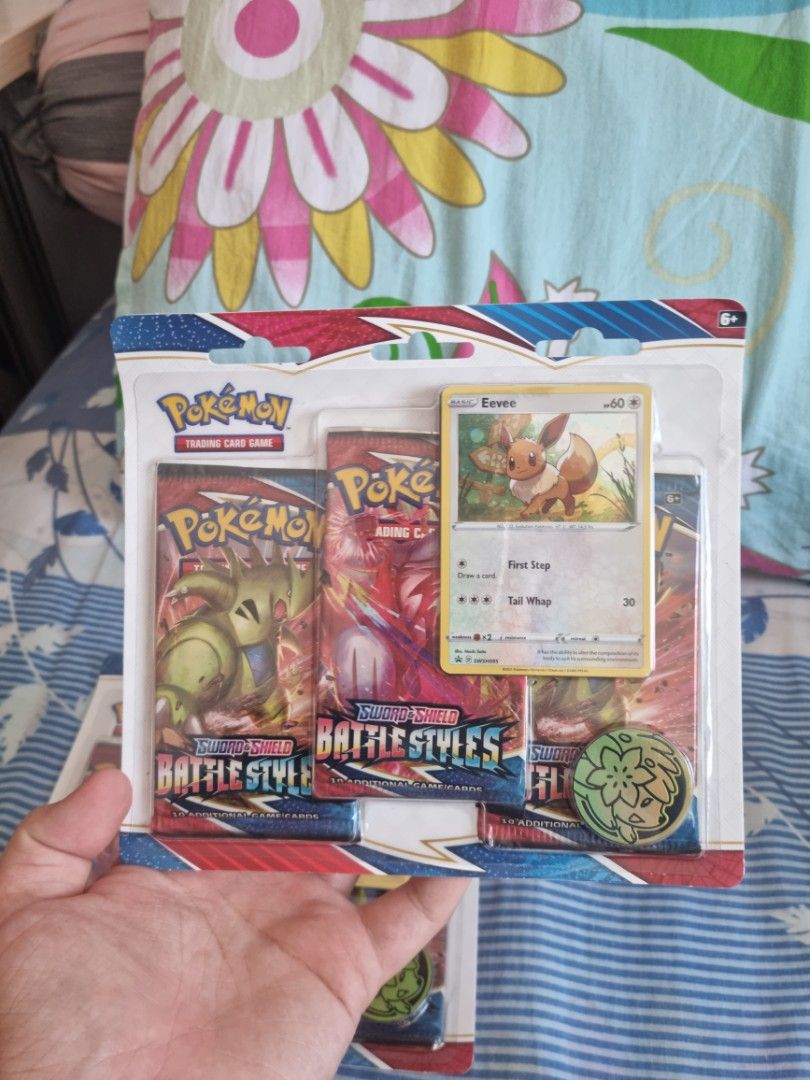 Battle Styles 3 Pack Promo| Black Star Promo | Eevee | Jolteon ...