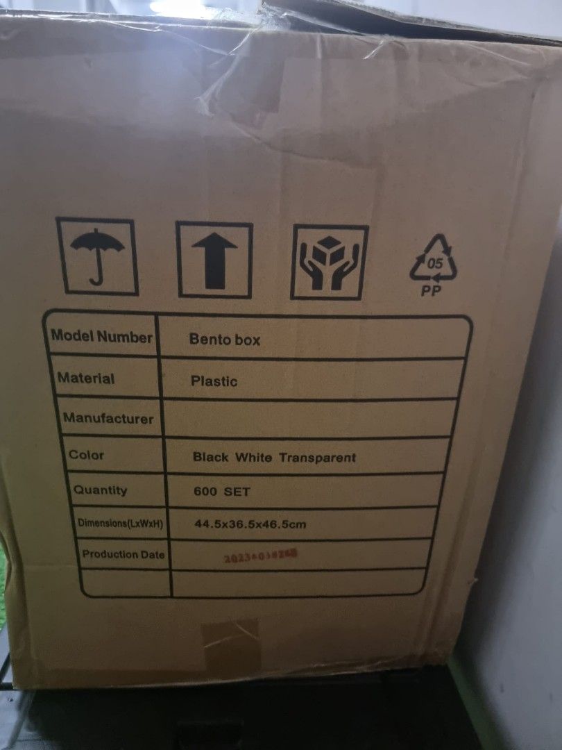 Bento box without cover/lid, Food & Drinks, Other Food & Drinks on ...